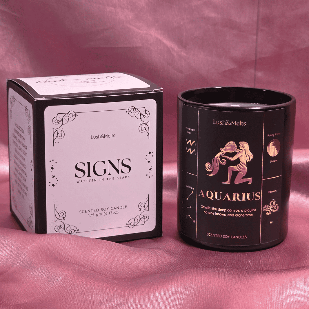 Luxury Scented Candles, Hand Poured Soy Wax Candles, Lush & Melts