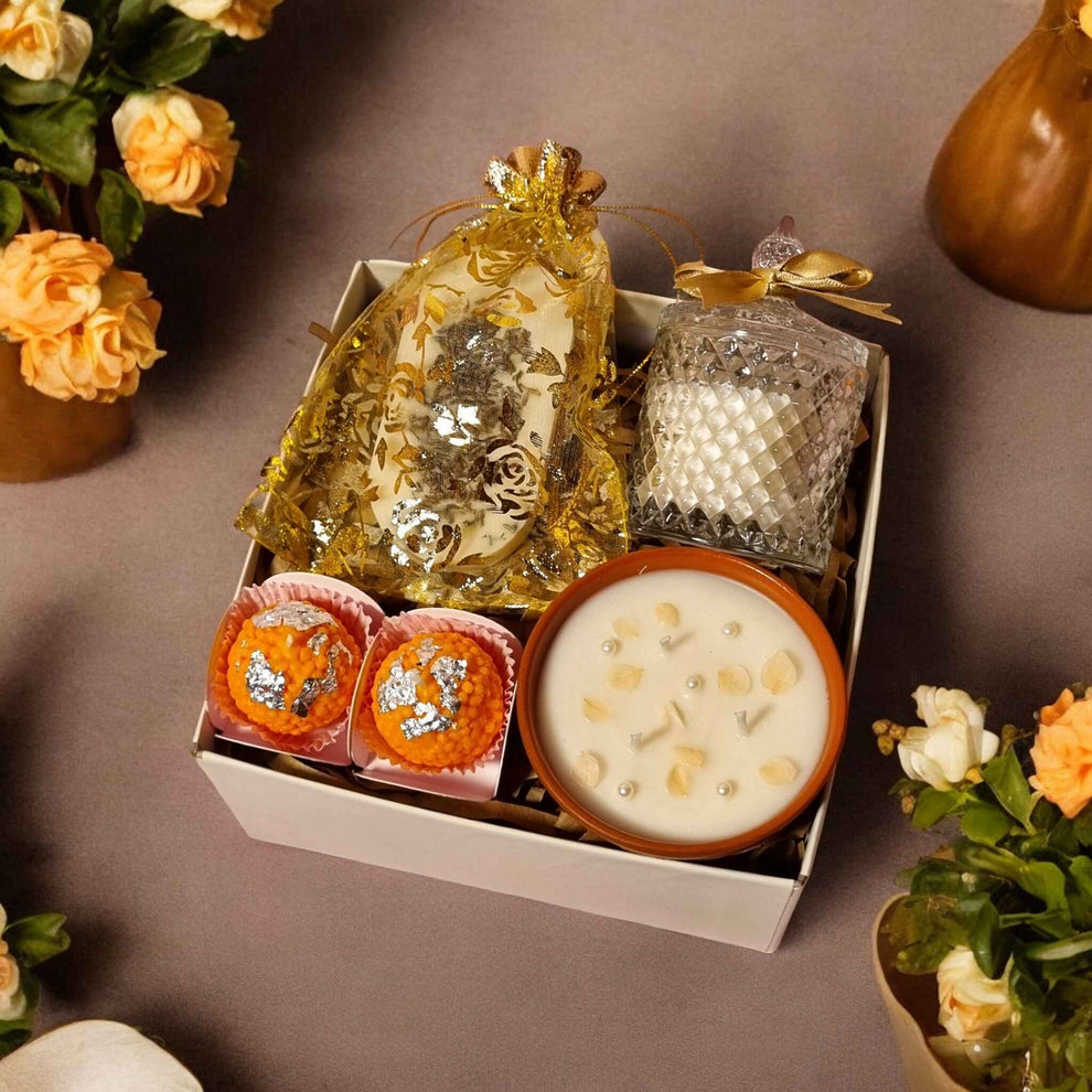 Shubh Deepawali Hamper – Lush & Melts: Premium Soy Wax Candles | Slow ...